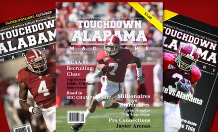 "Touchdown Alabama Magazine" in Birmingham | Groupon
