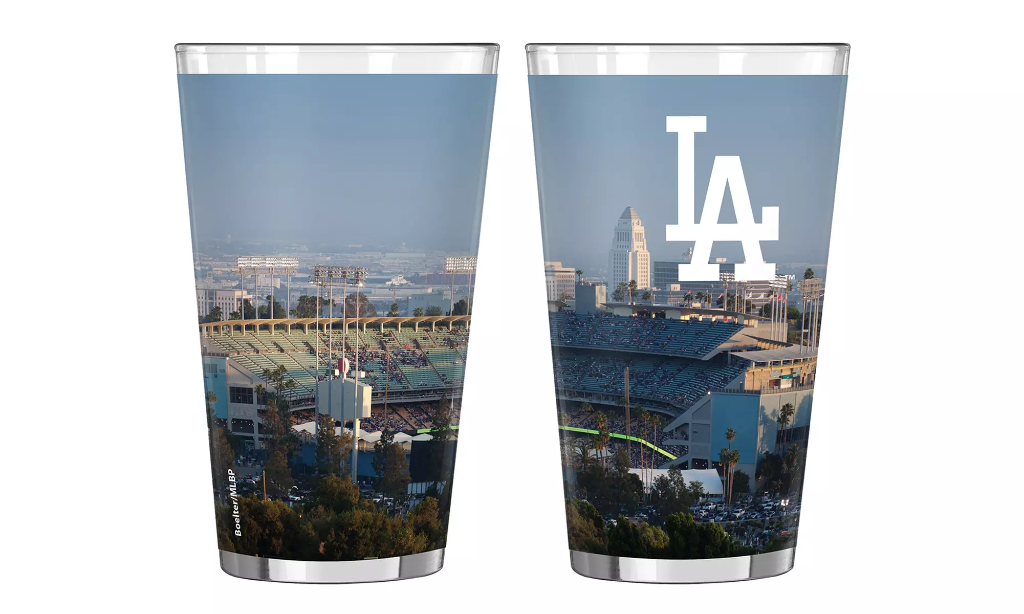 MLB Stadium Pint Glasses (2-Pk.) | Groupon Goods