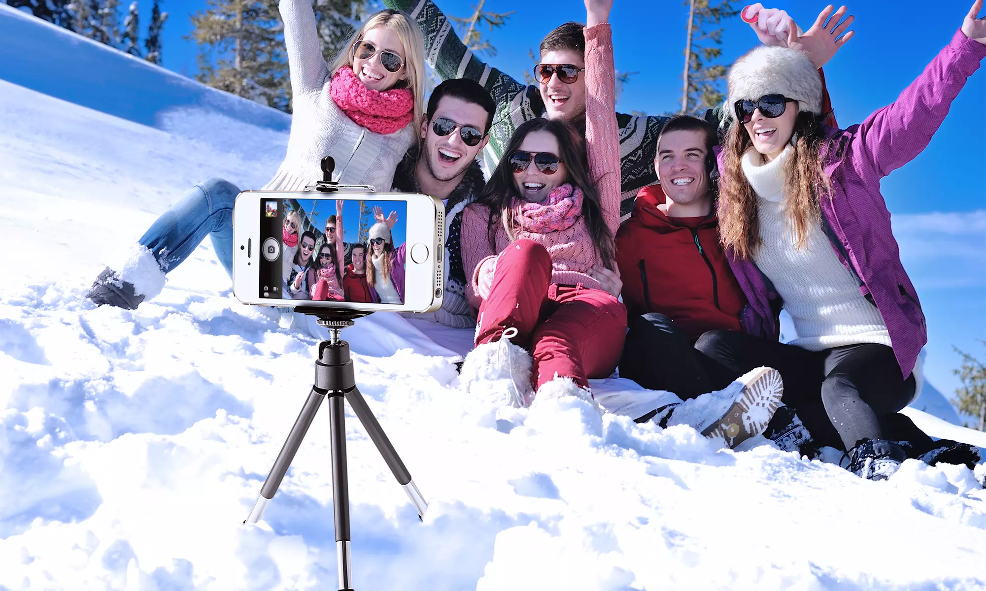 Aduro Bluetooth Selfie Clicker | Groupon Goods