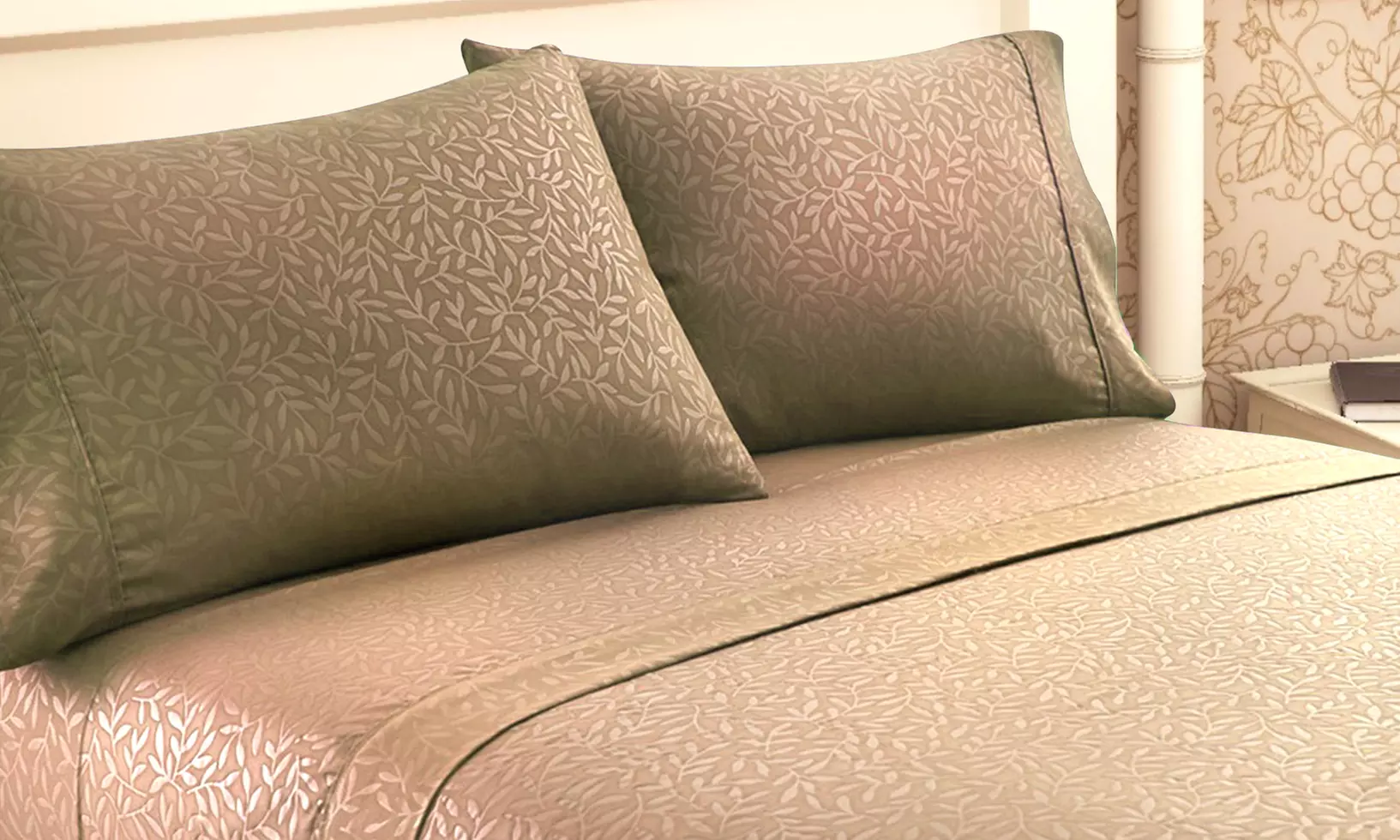 Microfiber Embossed Sheet Set | Groupon Goods
