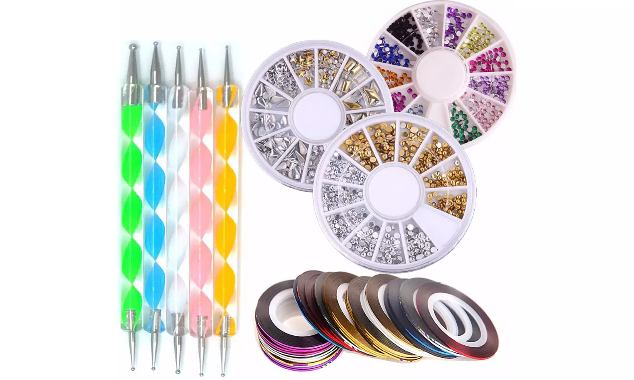 Nail Art Decorating Kit | Groupon Goods