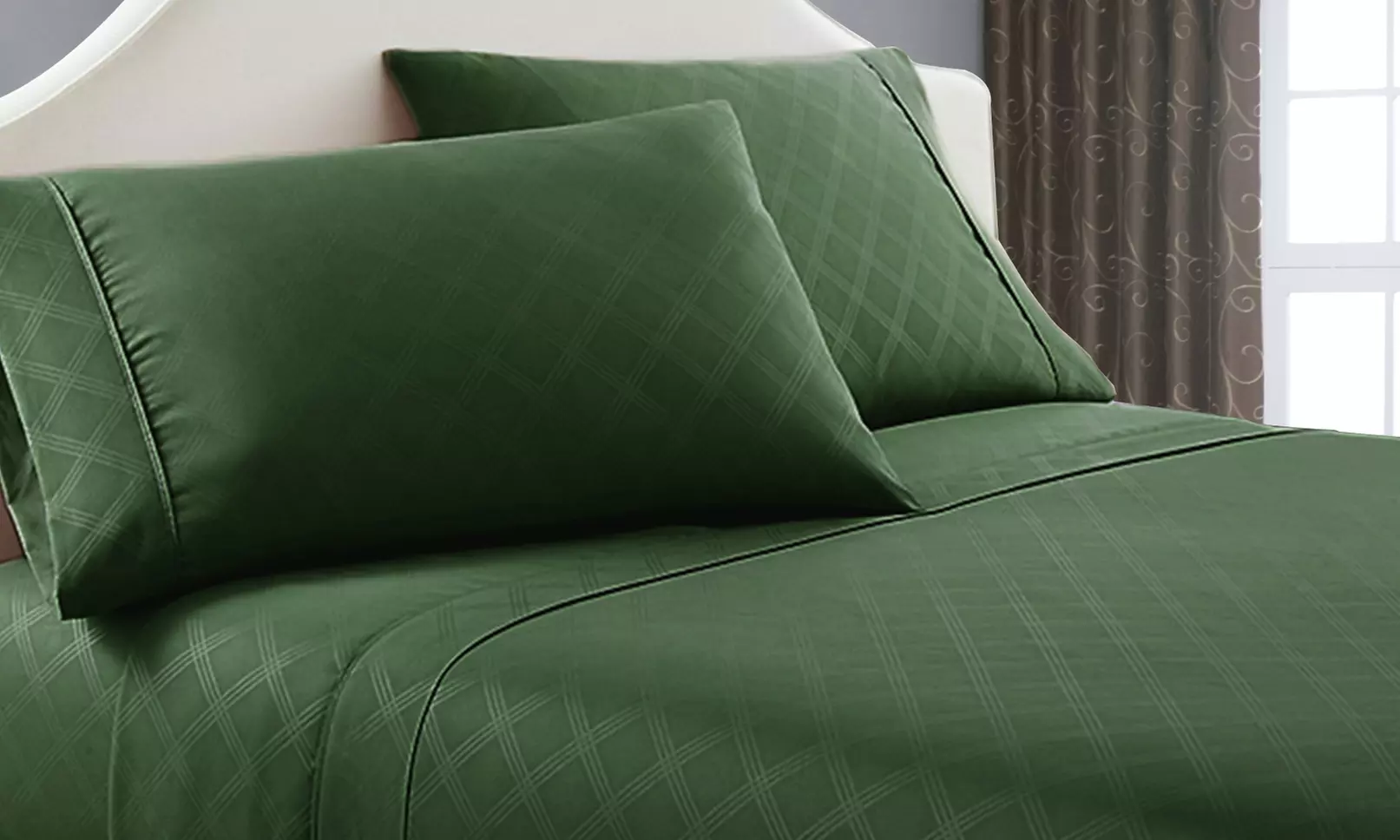 Soft Plaid Embossed Sheet Set | Groupon Goods