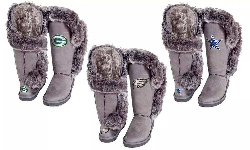 NFL Women's Knee-High Boots | Groupon Goods
