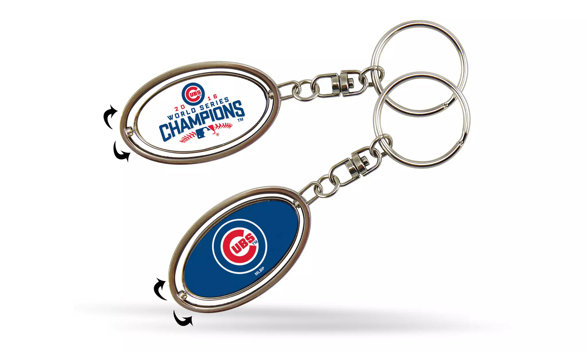 Chicago Cubs Spinner Keychain | Groupon Goods