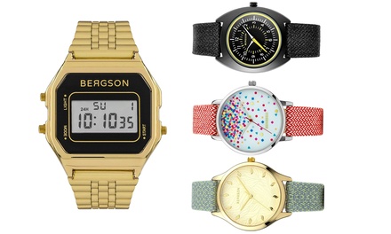 Up To 72% Off Retro Style Bergson Watches | Groupon