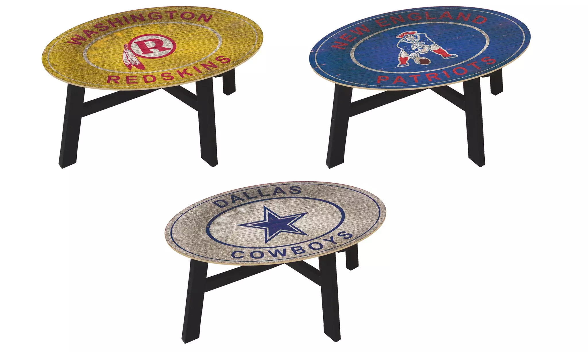 NFL Heritage Logo Coffee Table | Groupon Goods