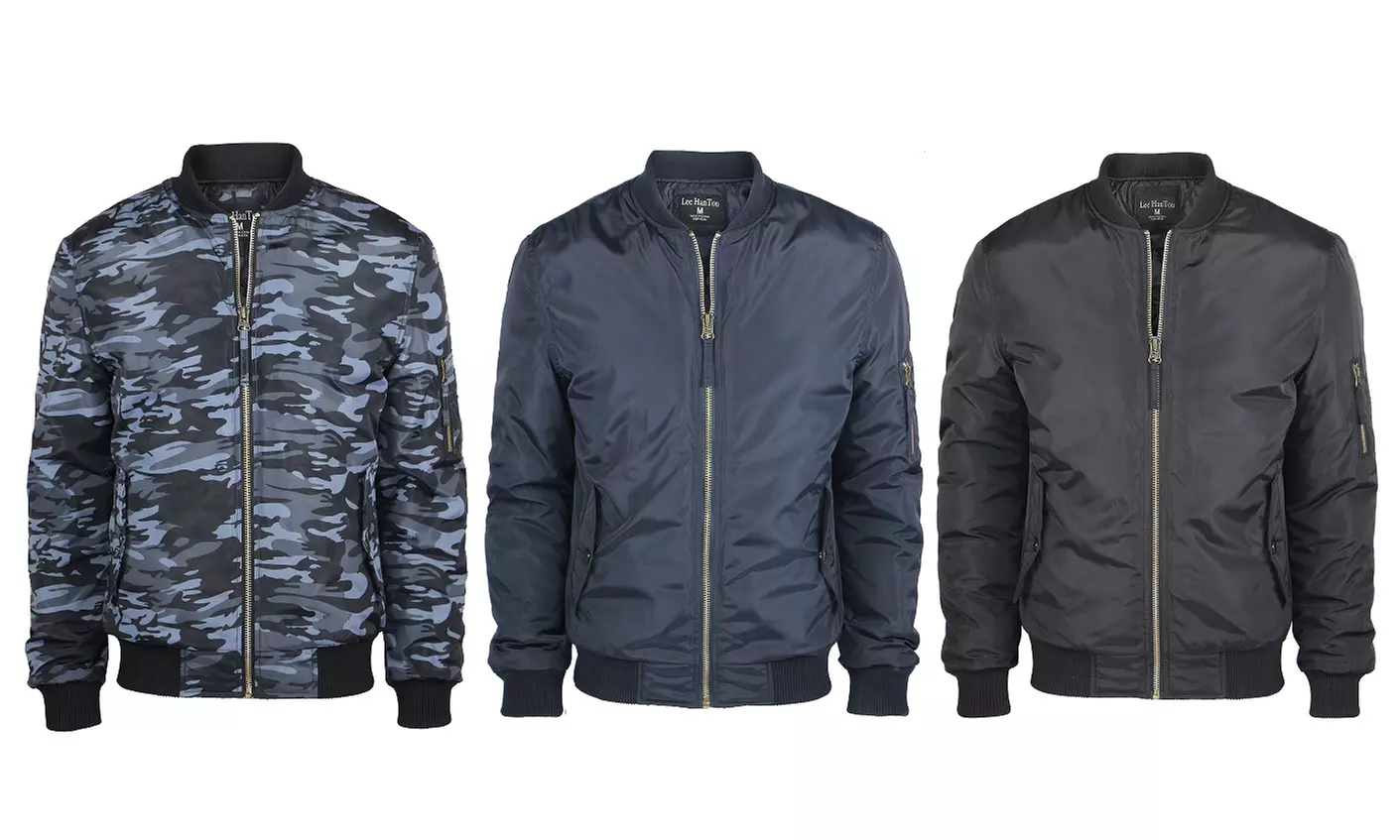 Lee Hanton Men's Bomber Jacket | Groupon Goods
