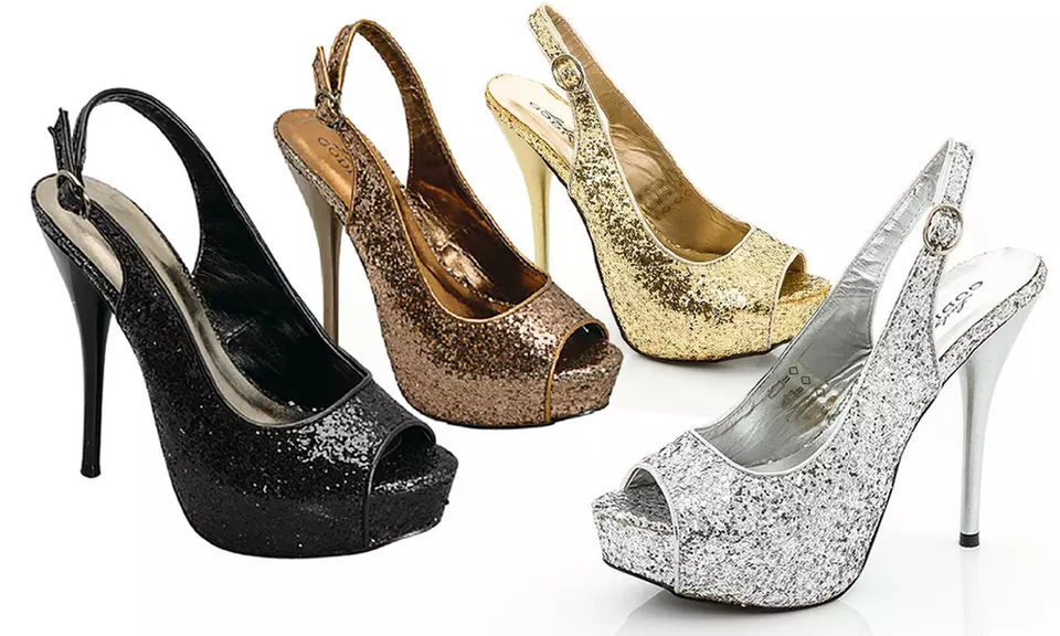 Lady Godiva Slingback Pumps | Groupon Goods