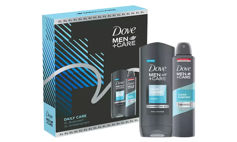 Up to Four Dove Men+Care XL Daily Care Two-Piece Gift Sets | Groupon Goods