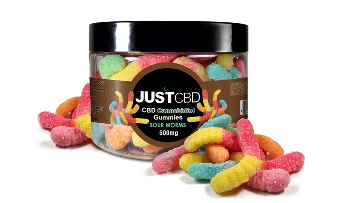 CBD Gummies from JustCBD (250mg-3000mg) | Groupon