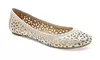 Women's Laser-Cut Ballet Flats | Groupon Goods