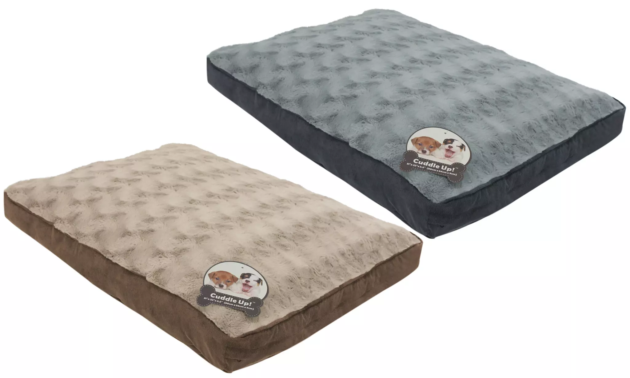 Cuddle Up - Plush Pillow Dog Bed | Groupon Goods