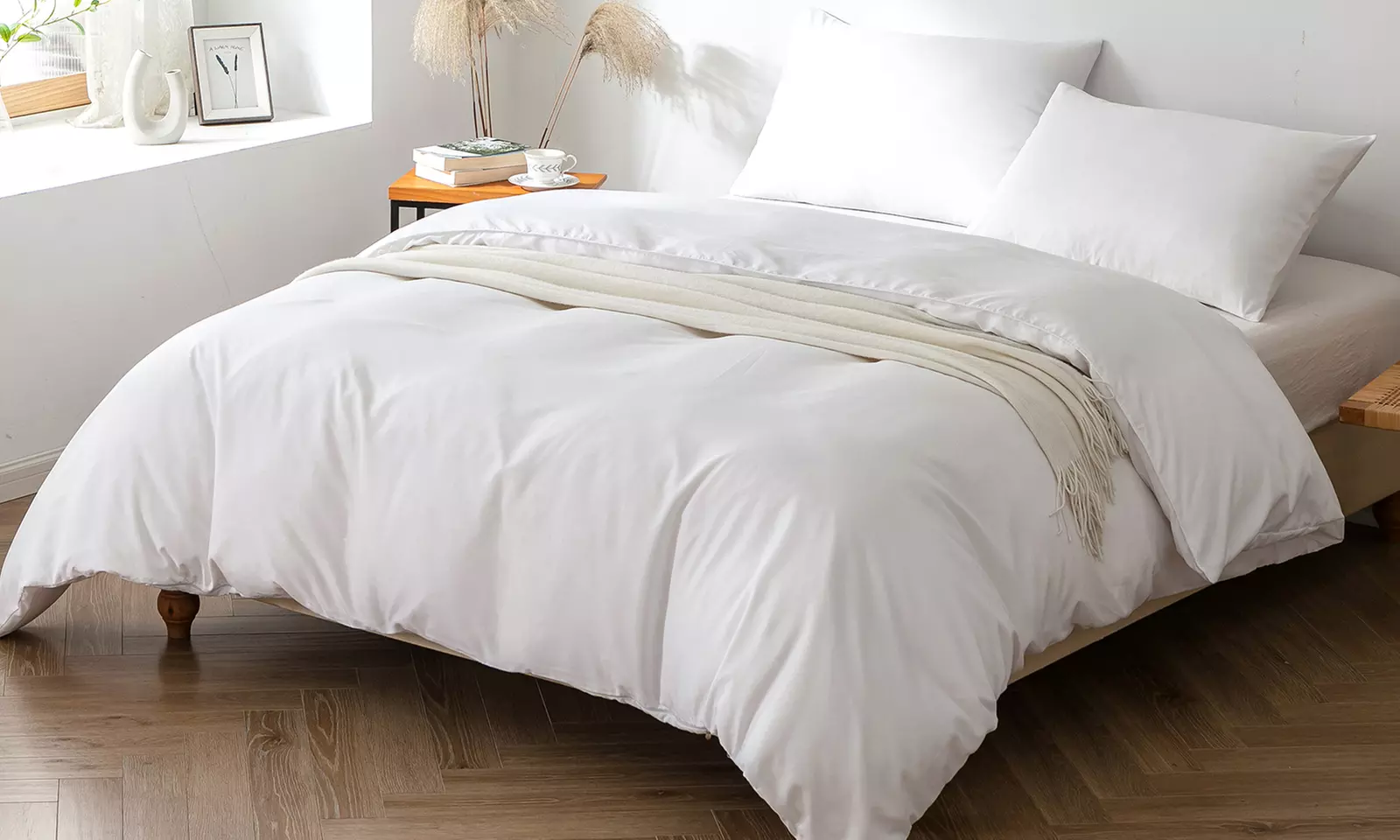 Up To 72% Off on 3 Piece Bedding Set (Duvet Cover and 2 Pillowcases ...