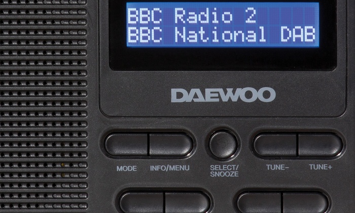 Up To 26% Off Daewoo Rechargeable FM Radio | Groupon