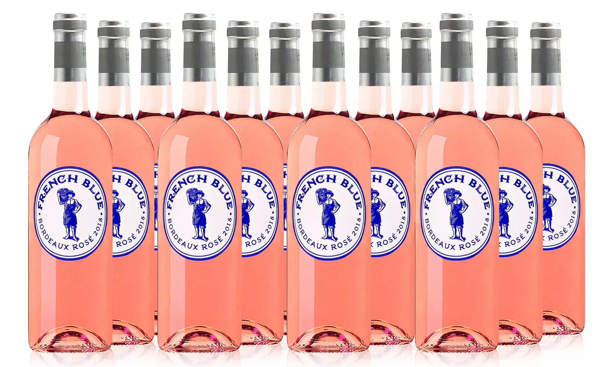 2018 French Blue Rose Wine | Groupon Goods