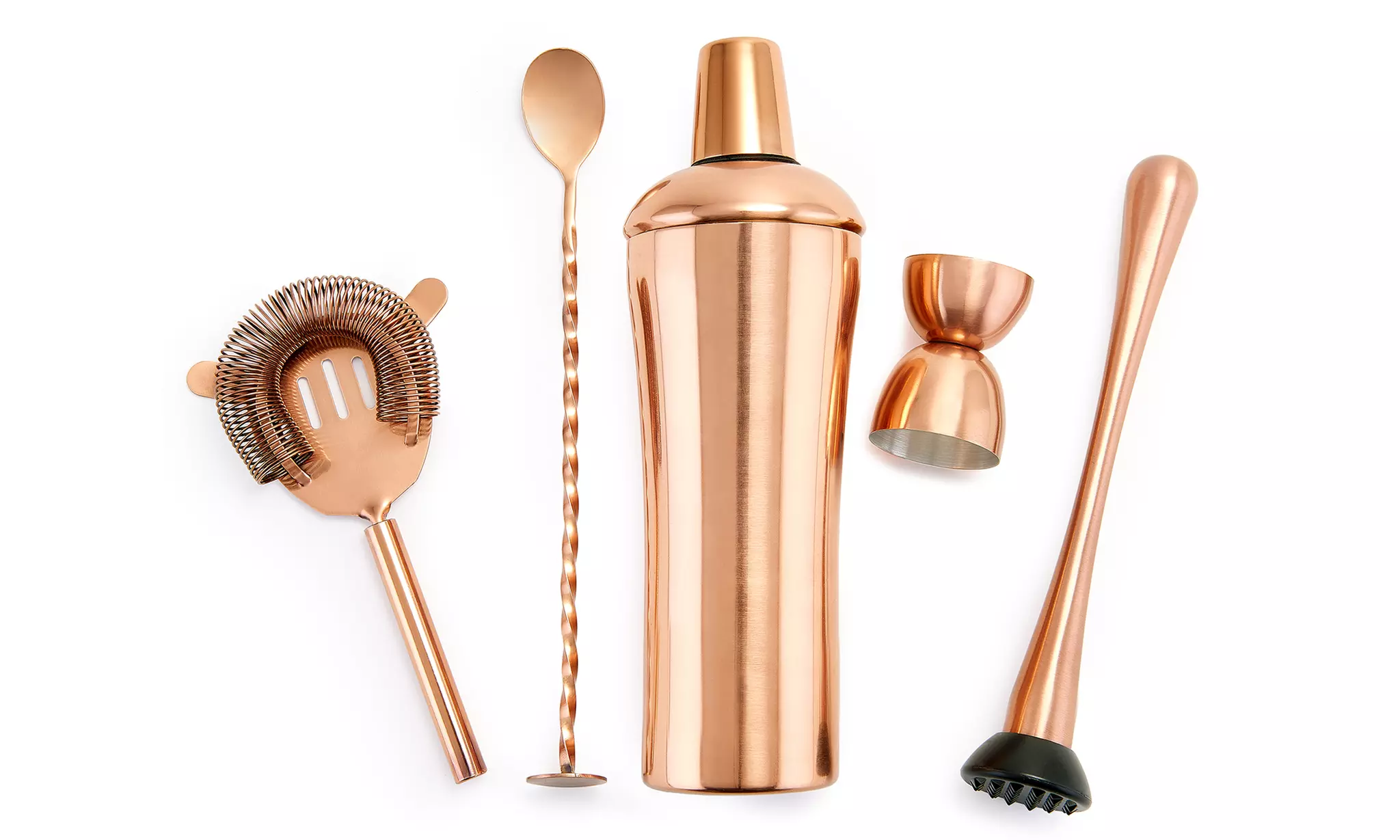Copper Shaker Set (5-Piece) | Groupon Goods