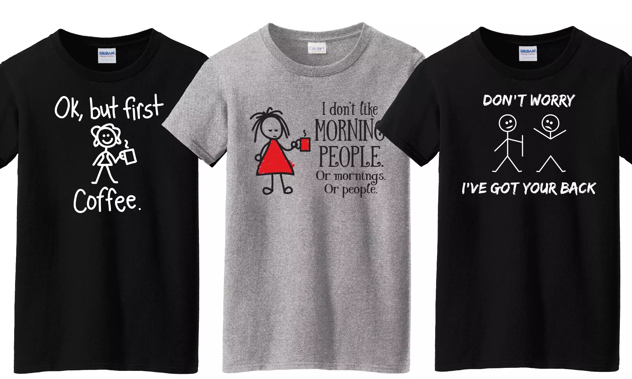 Stick Figures Humor Ladies' Tees | Groupon Goods