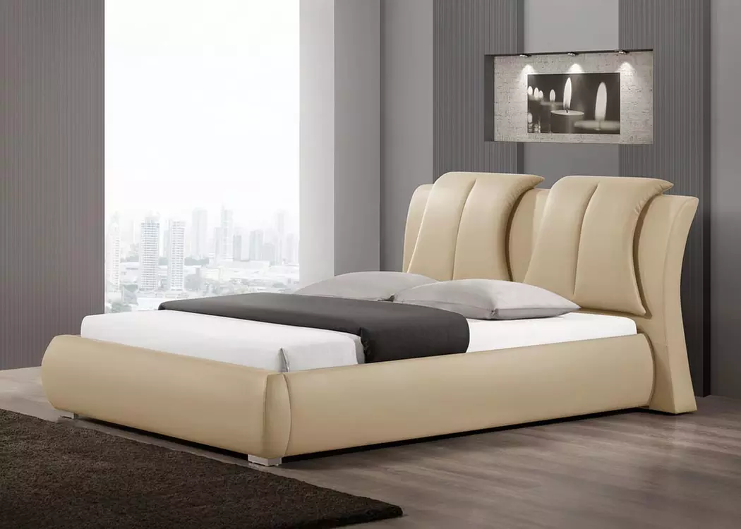 Upholstered Platform Bed | Groupon Goods