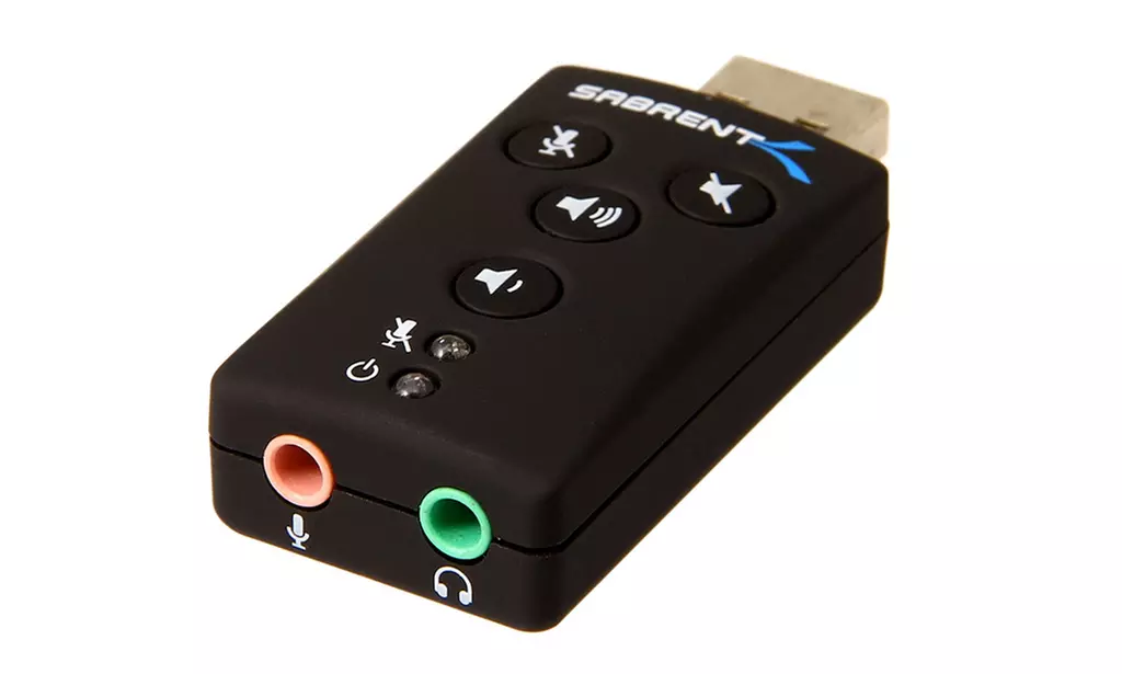 Sound Adapter for USB 2.0 Ports | Groupon Goods