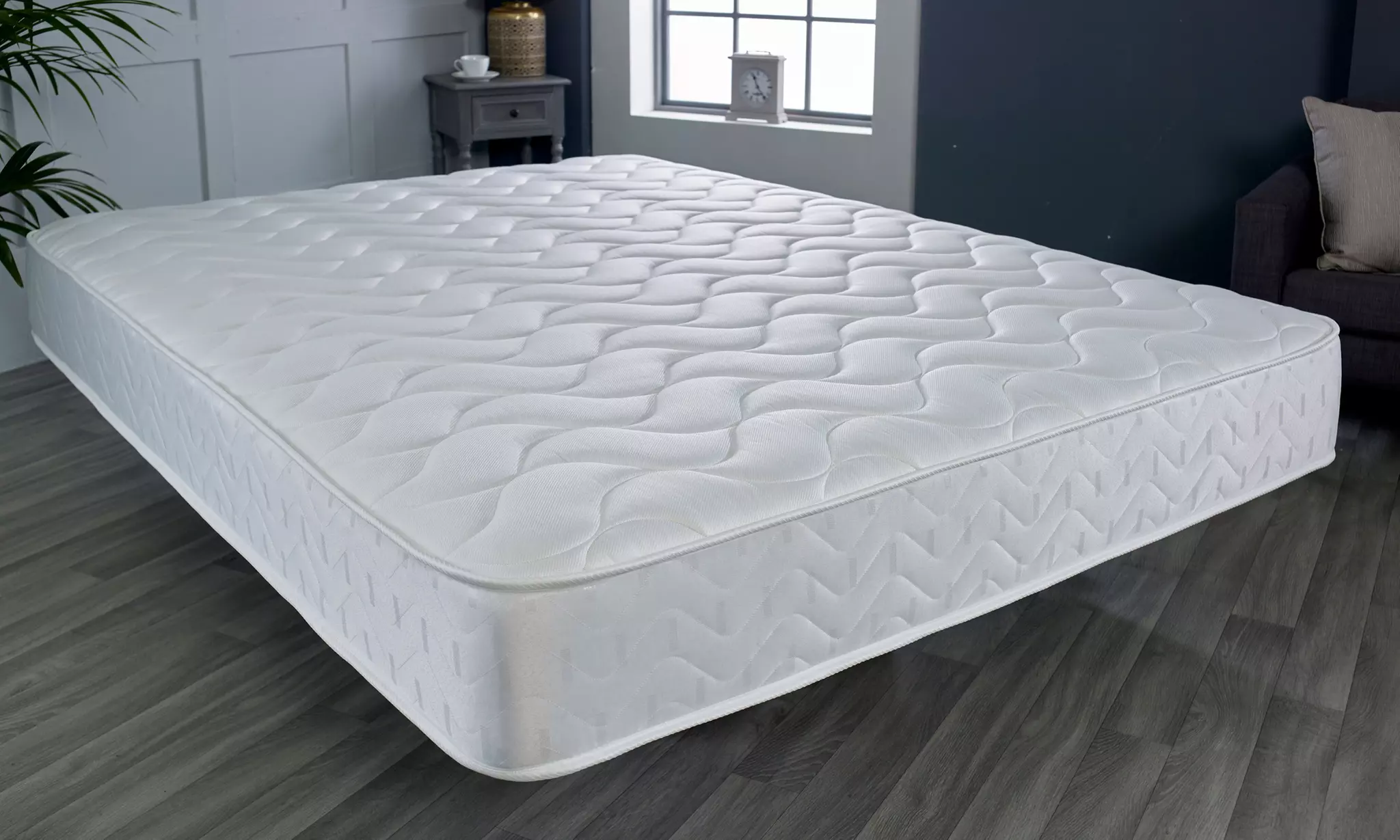Up To 58% Off on Deep Quilted Open Coil Spring Memory Foam Mattress ...
