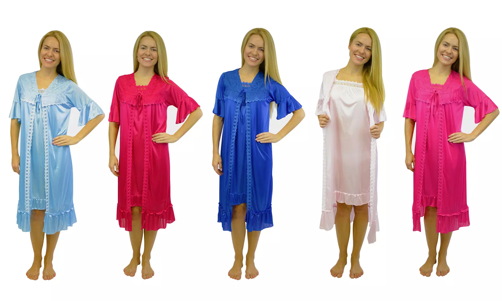 Women's Satin Lingerie Set 2pc. | Groupon Goods