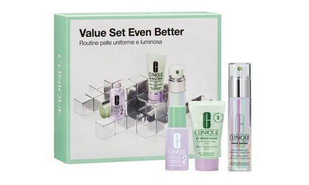 Clinique 'Even Better' Set of 3; Cleanser, Serum and Clarifying Lotion ...