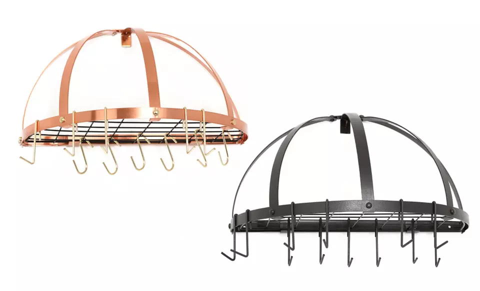 Old Dutch Half-Round Pot Rack | Groupon Goods