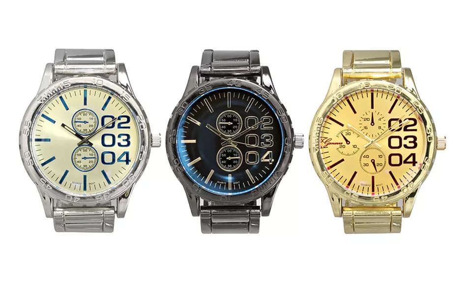 Men’s Laser Glass Sport Watches | Groupon Goods