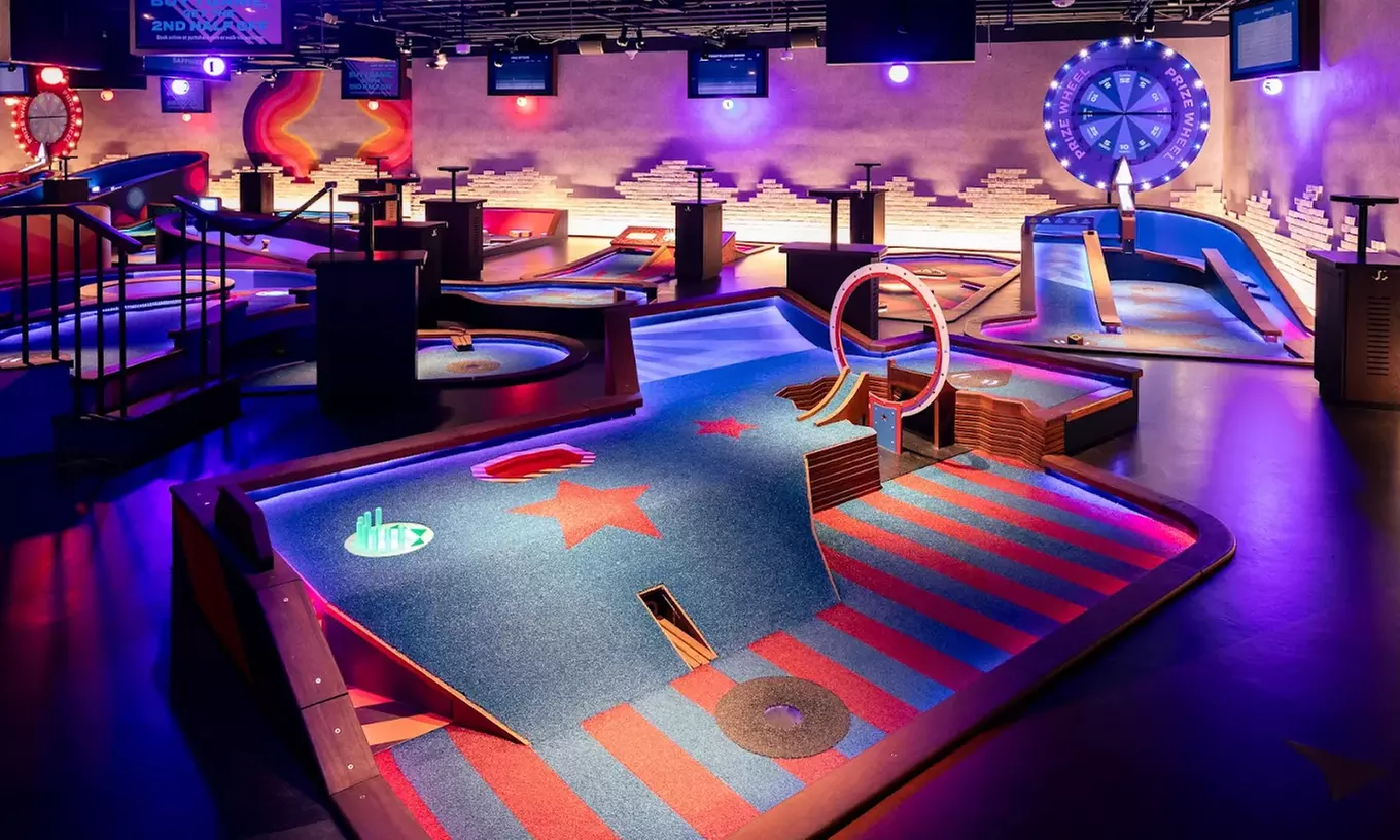 Upscale, Tech-Infused Mini Golf - Puttshack - Edina | Groupon