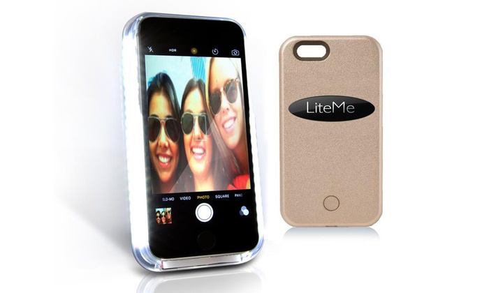 Selfie LED iPhone Battery Case | Groupon Goods