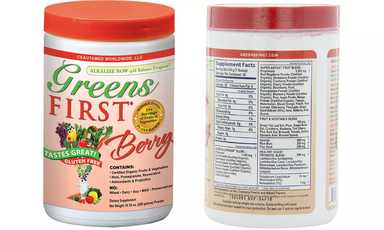 Greens First Berry Supplement | Groupon Goods
