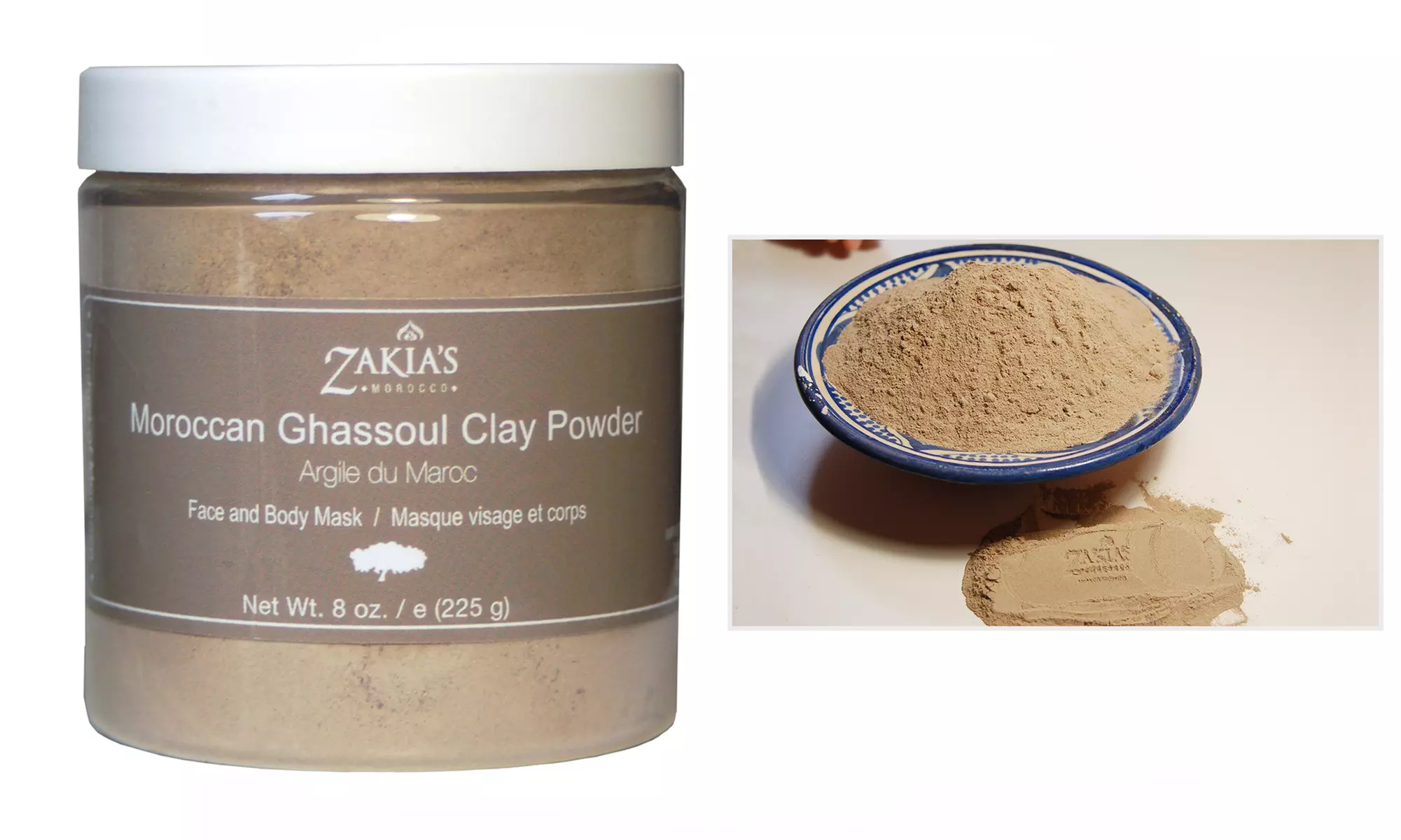 Moroccan Ghassoul Clay Mask | Groupon Goods