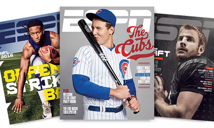 ESPN The Magazine Subscription | Groupon Goods