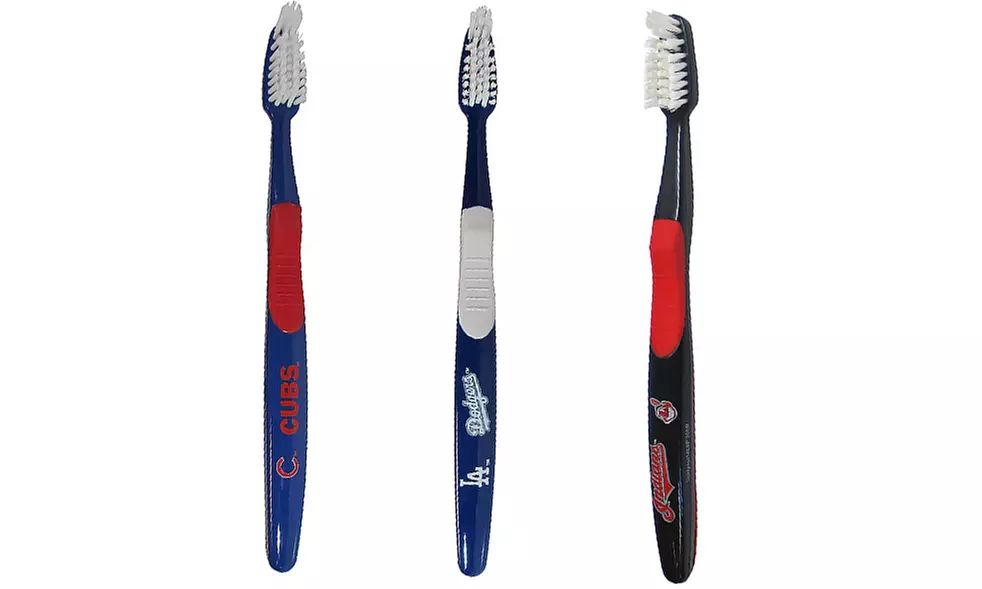 MLB Toothbrushes (3-Pack) | Groupon Goods