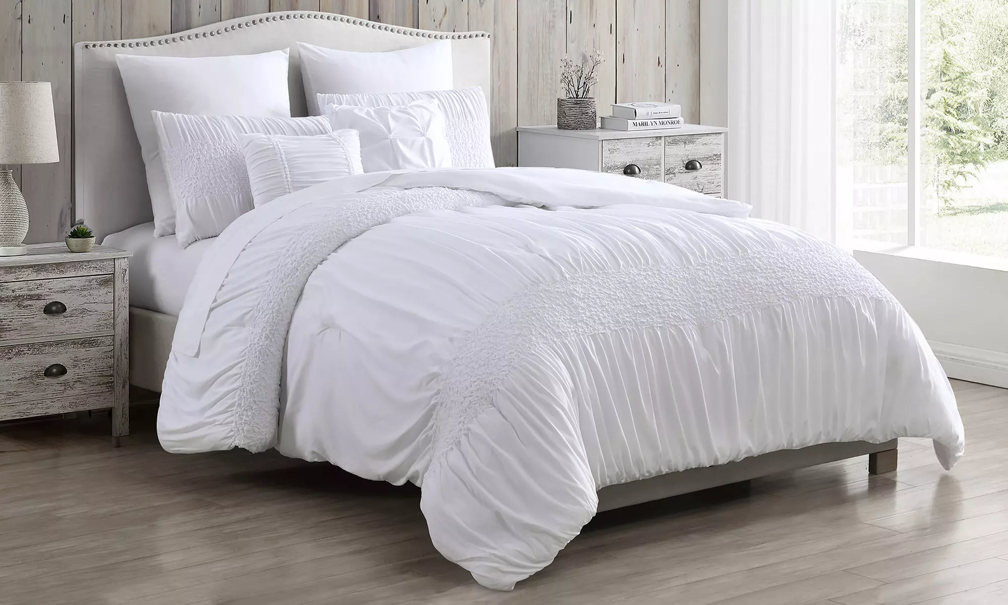 Textured Comforter Set | Groupon Goods