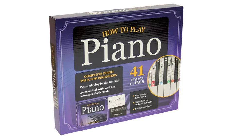 How to Play Piano Kit and Book | Groupon Goods