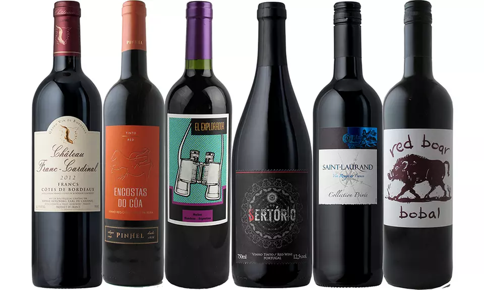 Bottles of Winter Red Wine | Groupon Goods