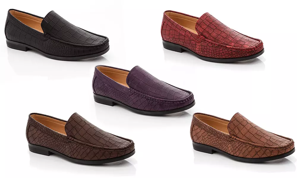 Men's Croc Square-Toe Loafers | Groupon Goods