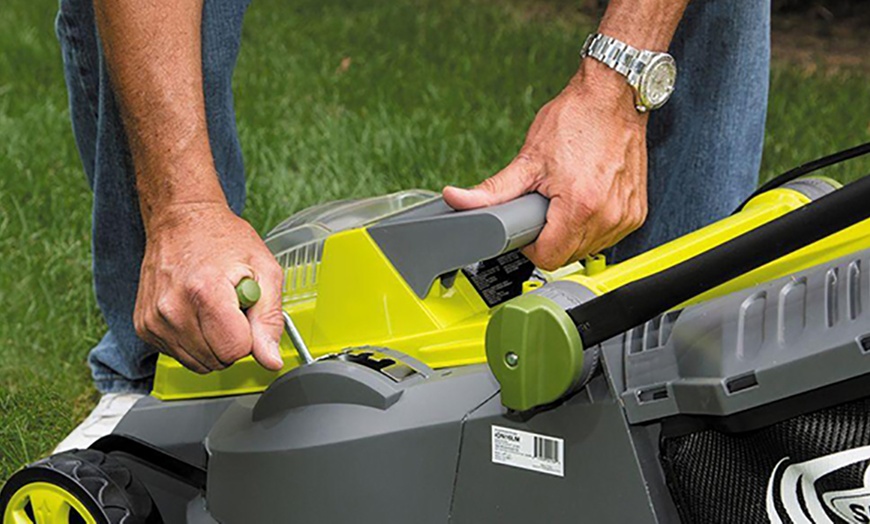 Sun Joe iON 40V Hybrid 16 in. Lawn Mower | Groupon