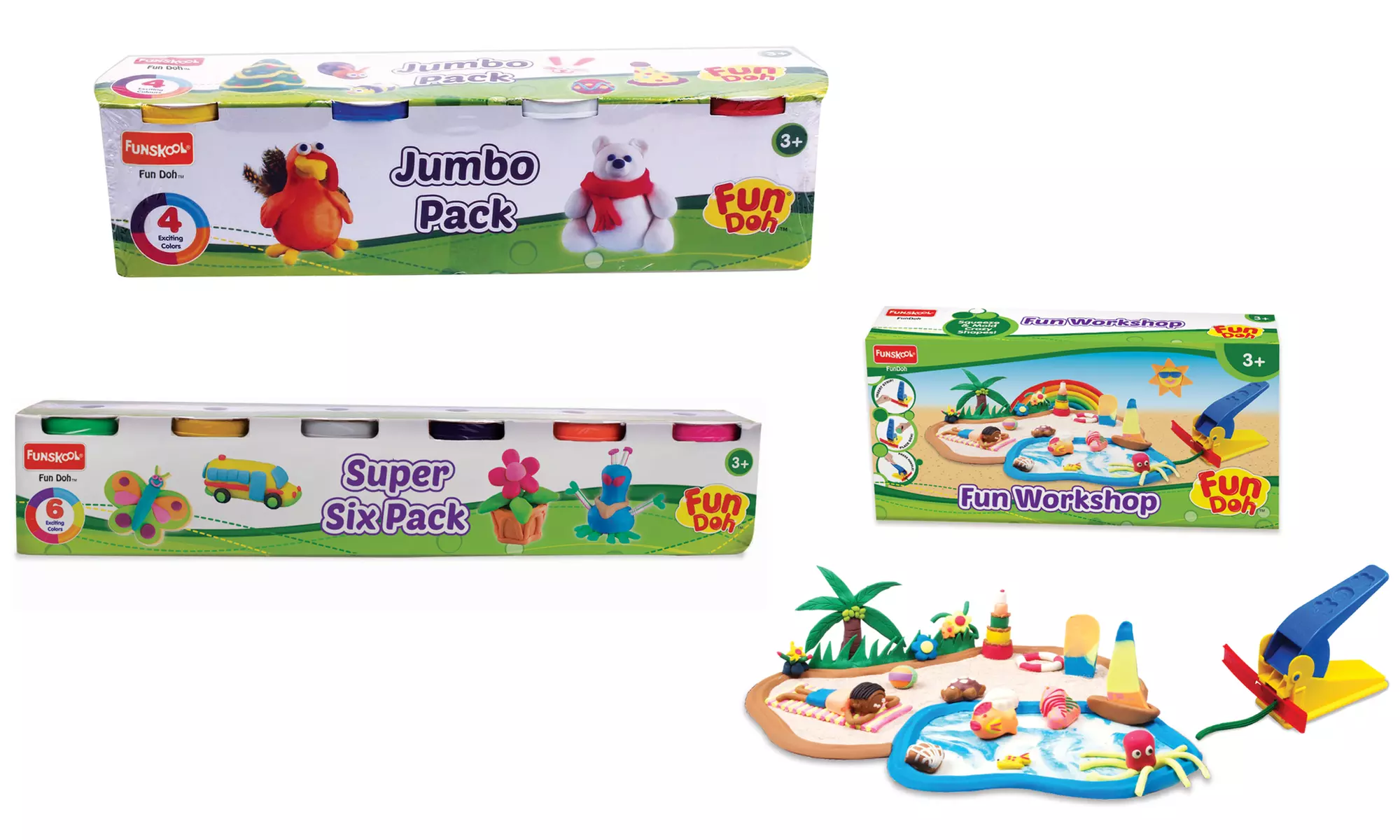 Funskool Fun Doh Packs | Groupon Goods