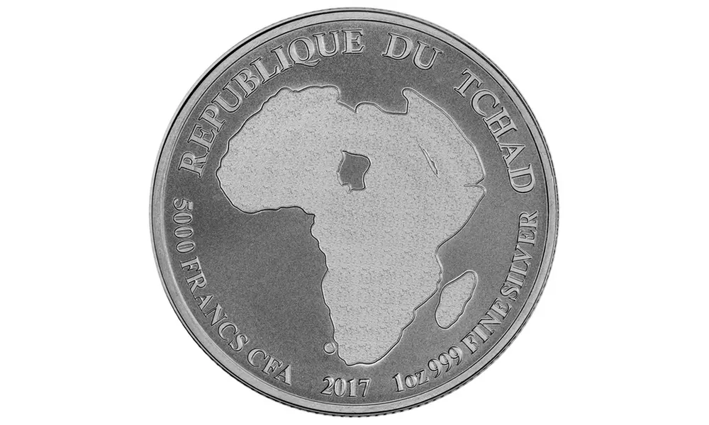 Republic of Chad Lion Coin | Groupon Goods