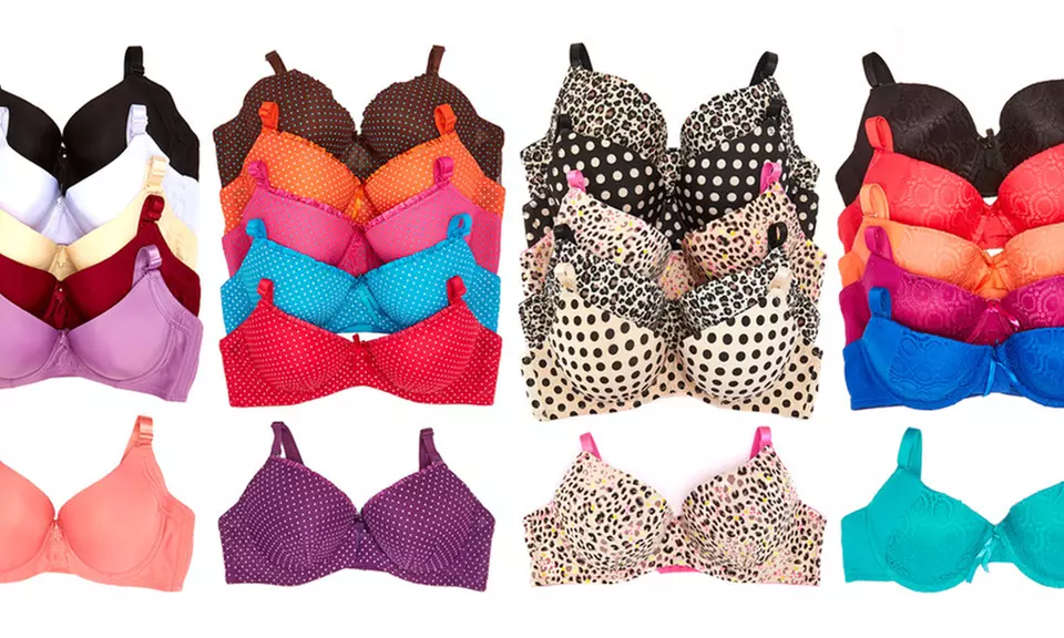 Women's Bras Mystery Deal (4-Pk) | Groupon Goods