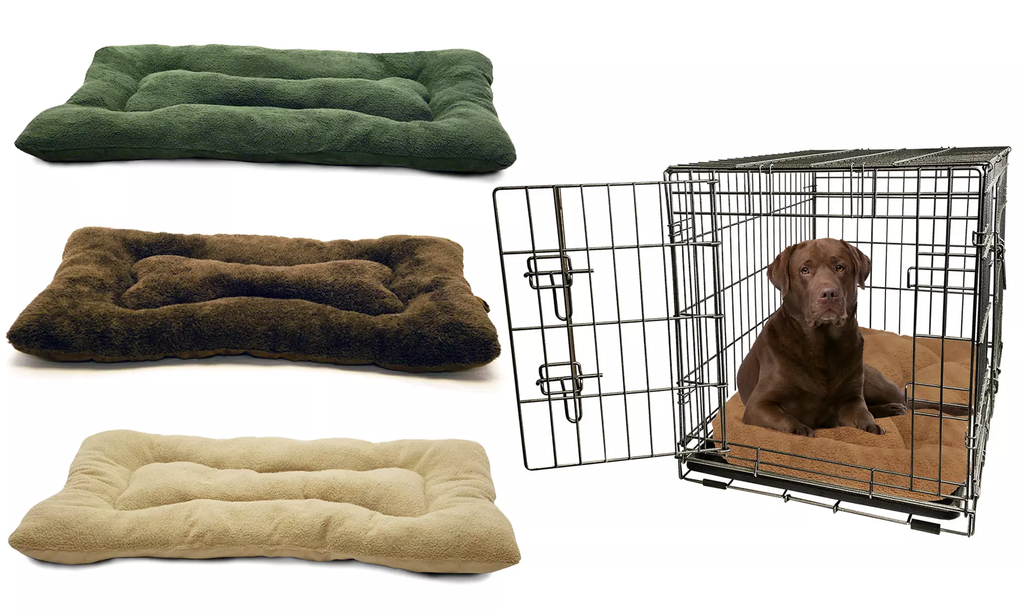 Terry Crate Mat Pet Bed | Groupon Goods