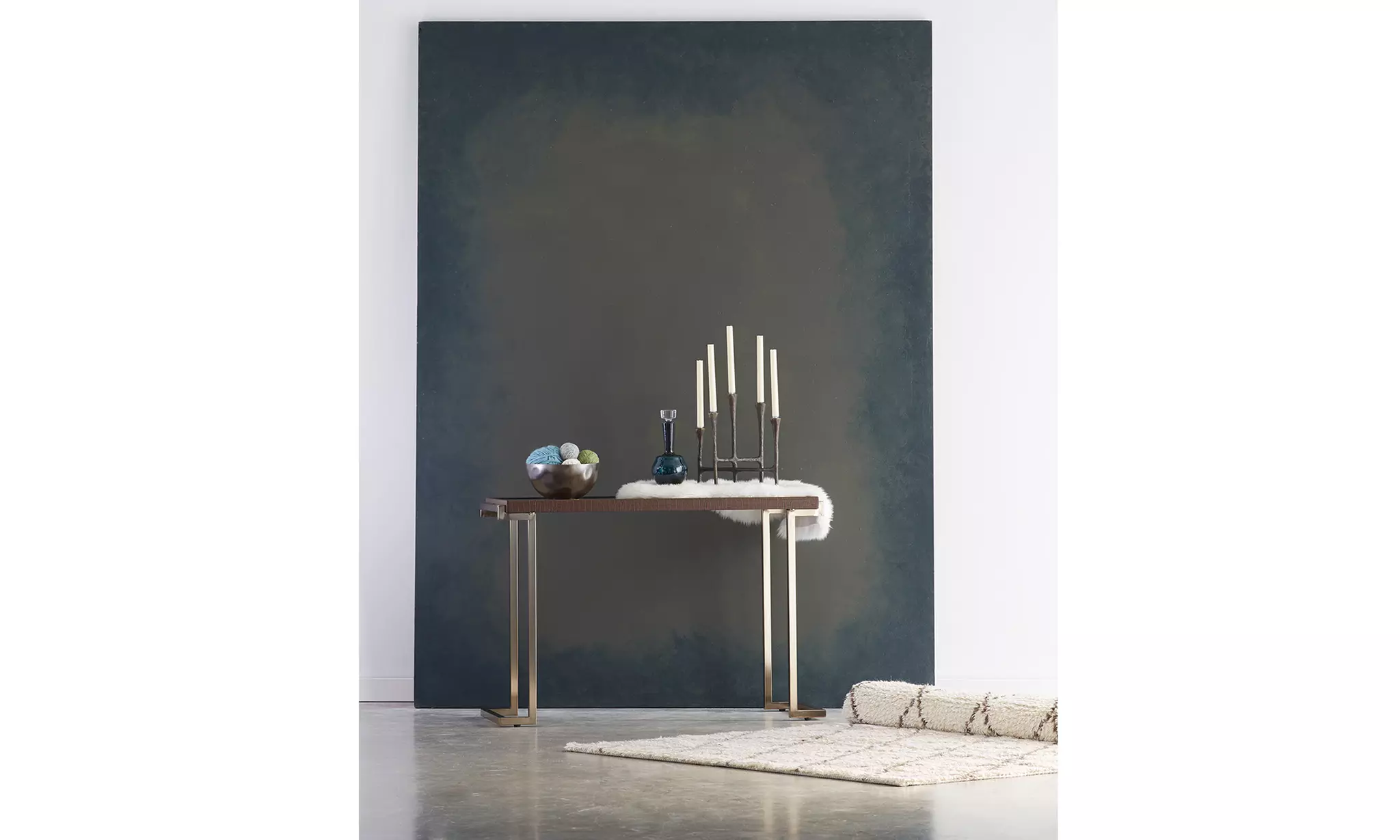 Isabella Tables with Bronze Glas | Groupon Goods