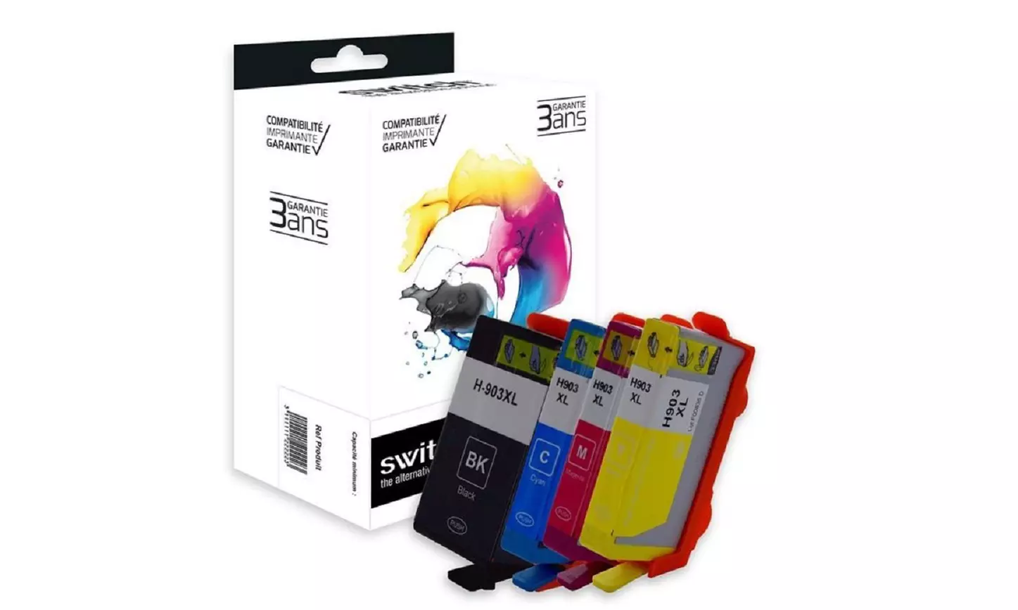 Pack de 4 cartouches HP 3HZ51AE | Groupon Shopping