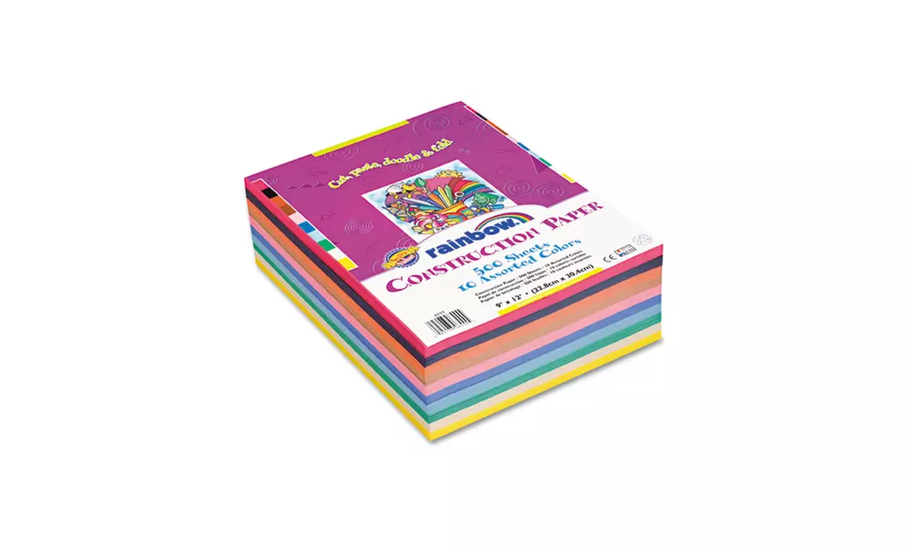 Pacon Rainbow-Colored Paper Ream | Groupon Goods