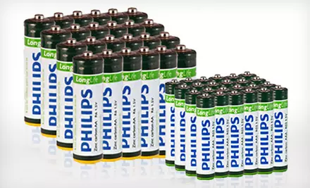 Up to 63% Off 24-Packs of Long-Life Batteries | Groupon Goods