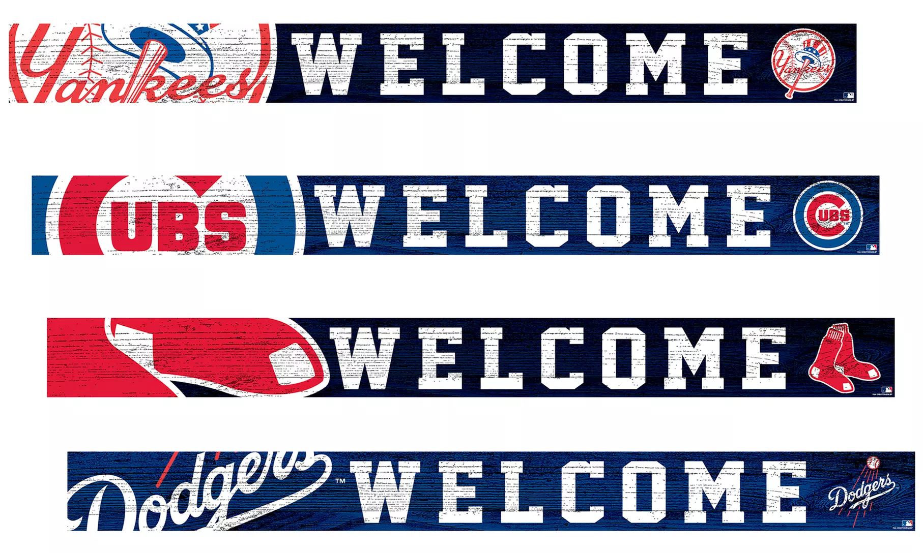 Fan Creations MLB Welcome Strip | Groupon Goods