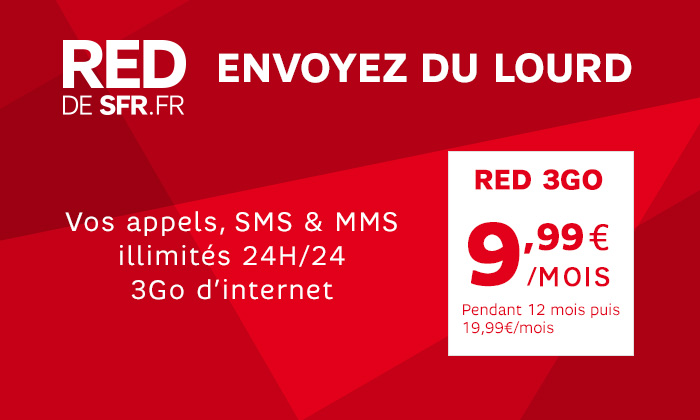RED de SFR forfaits -50% - RED BY SFR | Groupon