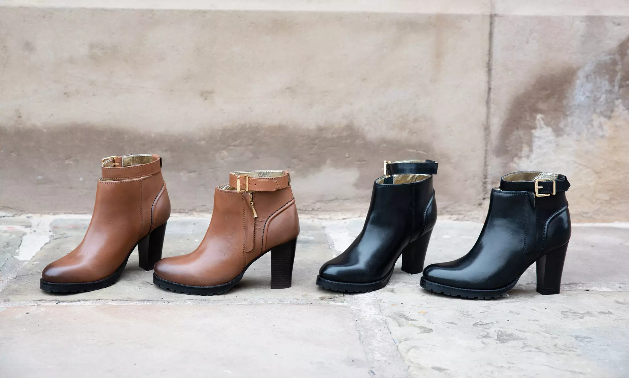 Redfoot Leather Ankle Boots | Groupon Goods